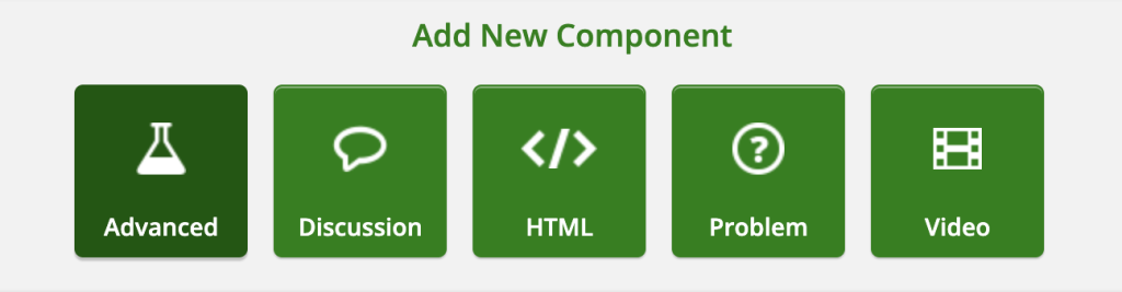 Enabling XBlocks in Your Course
